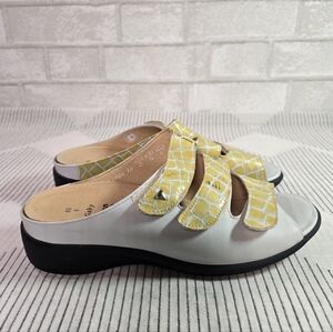 Solidus | Shoes | Solidus Comfort Mule Shoe Gaby Green Crocodile Print ...